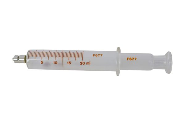 20ml DGA/Transformer Oil Sampling Glass Syringe – Trovec Syringes